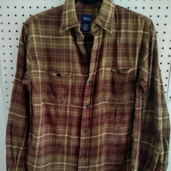 Shirts | Basic Editions Mens Flannel | Poshmark